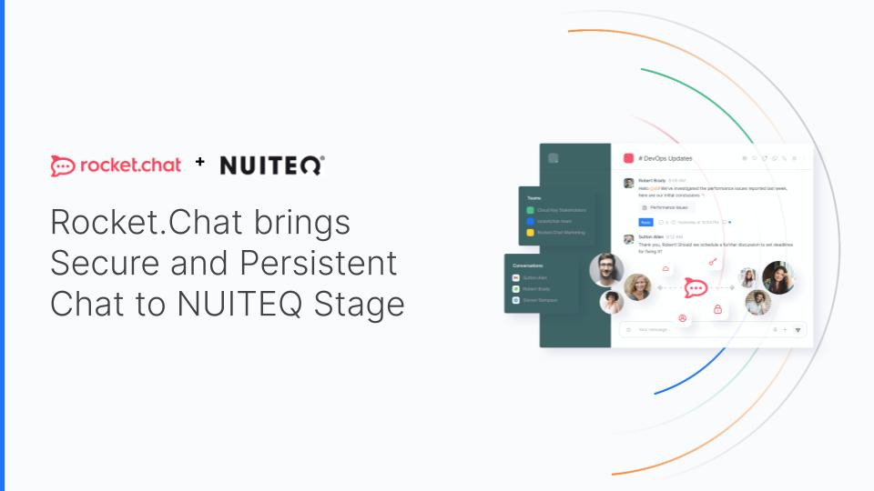Rocket.Chat brings Secure and Persistent Chat to NUITEQ Stage
